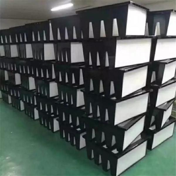 Quality H13 H14 U15 U16 Efficiency V - cell Plastic Frame Hepa Air Filter for sale