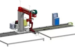 Automotive Assembly Line High Efficiency Teaching Free Welding Robots