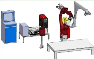 High Precision Industrial Automation Teaching Free Welding Robots