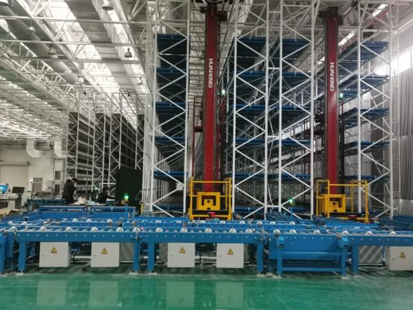 Quality High Speed Electric Powered Stacker Palletizing Robot Stacker Crane Overload for sale