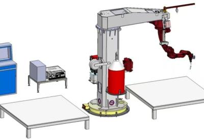 China Precision Transformer Robotic Welding Machine Cnc Robot Welding Machine for sale