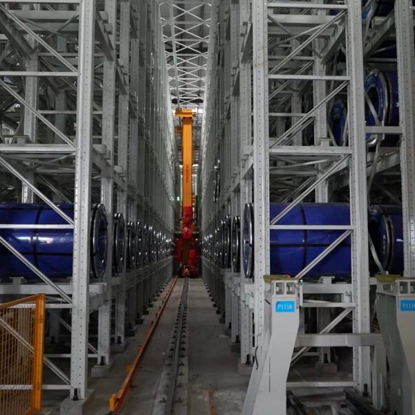Quality Automatic Packaging Bin Stacker 1.5metres/S Warehouse Stacker Crane 5000kg for sale