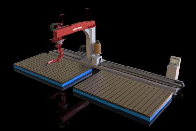 China Autonomous Path  Robotic Welding Machine 6 Axis  Robotic Arm Welder for sale