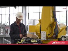 1200 x 1000mm single column pallet stacker stacker crane warehouse