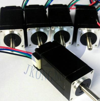 Cina Motori passo a passo ibridi di alta coppia di torsione, motore passo a passo unipolare di CNC in vendita