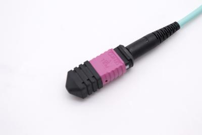 China Manufacture patch cord OM4 Fiber optic MPO connector for CATV,FTTH for sale
