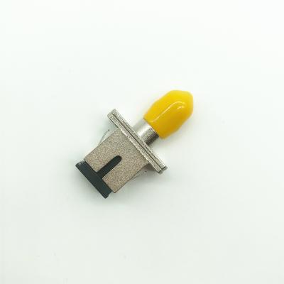 China Fiber optic SC to ST adapter , Metal Material for telecommunication network for sale