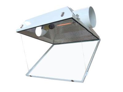 China Best Aluminum Hydroponics Air Cooled Shades Reflector Hood For 250W-1000W Grow Light Lamp 6” for sale