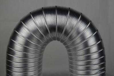 China OEM Transparent Flexible Semi-rigid Aluminum Duct Hose Tube With Easy Installation for sale