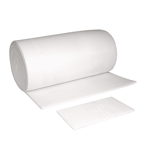 Paint booth filter roll