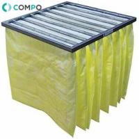 China Seamless Pocket AHU Filter HVAC Air Conditioner Filter for Ventilation System for sale