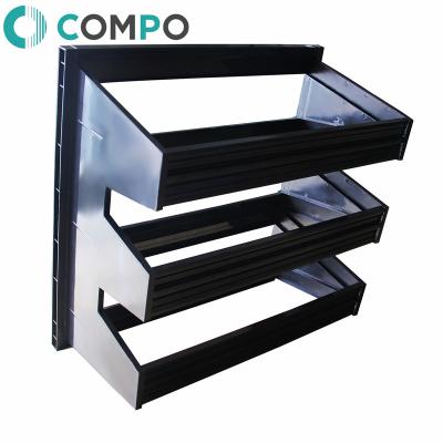 China V Bank Pocket Air Filter Plastic H10 Hepa Filter Frame With High Air Volume for sale