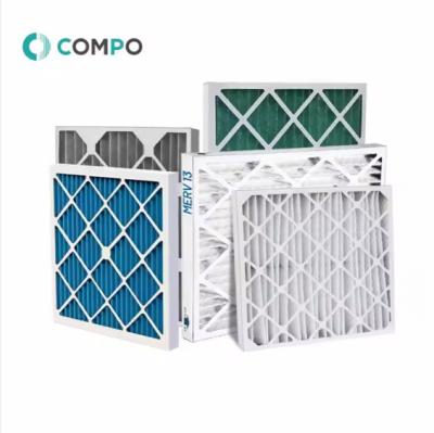 Κίνα MERV 8 Πλεοειδείς φίλτρα HEPA HVAC από συνθετικές ίνες προς πώληση