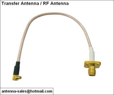 China MMCX to SMA  transfer tie line antenna with flange for communication for sale