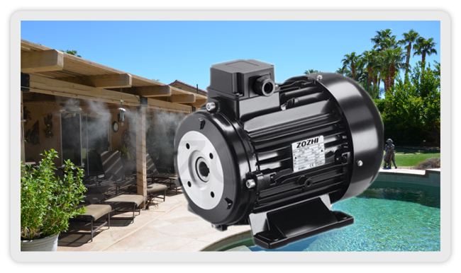 hollow shaft electric motor