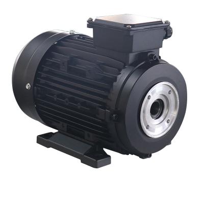 China 5.5kw High Speed Hollow Shaft Motor 100% Copper Winding For Steam Cleaning Equipment for sale