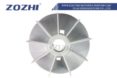 China Y2-180-4/6/8 52×290mm 9 Blades Polypropylene (PP) Cooling Fan Blade for 180 Frame Electric AC Motor 75mm height for sale