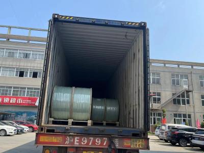 Cina 50.4km Tensile Fiber Optic Cable FRP Member 1.8mm Smooth Surface in vendita