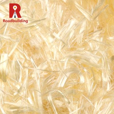 China MSDS Definition PP Monofilament Fiber Pavement Materials Cotton Like for sale