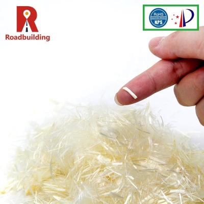 Cina Materiali di pavimentazione stradale in fibra di PP Resistenza al calore Stabilità cotone in vendita