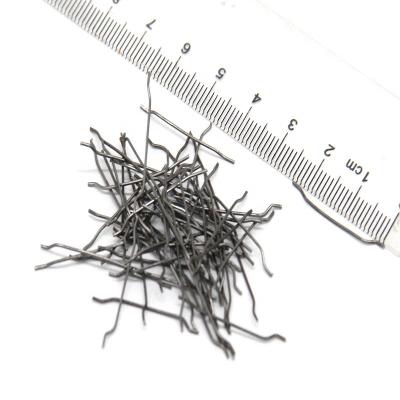China Non Secondary Modern Design Style Hooked End Stainless Fiber For Concrete Reinforcement for sale