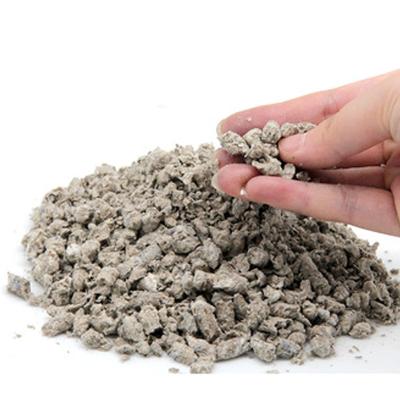 Cina Pellet di fibra di cellulosa grigio marrone per appartamento Supporto tecnico online in vendita