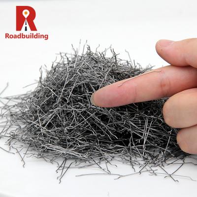 Cina Moderna costruzione stradale Anello in acciaio inossidabile calcestruzzo fibra rinforzata calcestruzzo 0,5-0,7 mm in vendita