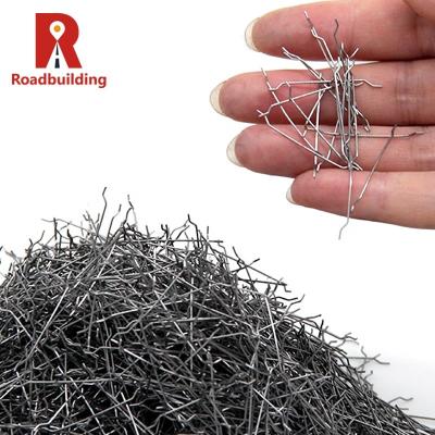 Cina Stringhe di argento tritato per calcestruzzo Rpc Prodotto di fibra di acciaio non secondaria rinforzata in vendita