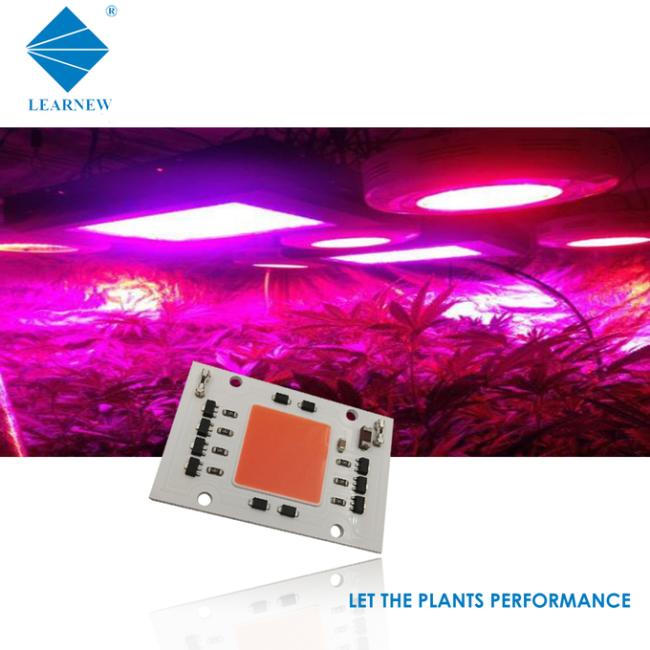380-780nm LED COB Full Spectrum 50W Lumens Driverless COB LED 3