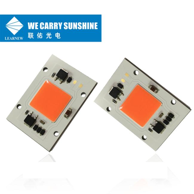 Solderless Connector 40-50umol/S Chip LED 30W 220V 40*60mm 2