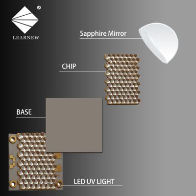 中国 プリンターおよび30DEGの35x35MM紫外線LEDの破片200W 5000mA UVA 365nmを治すこと 販売のため