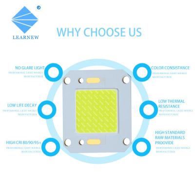 China 30000K 120w COB LED 120lm/W LED COB Chips Super Aluminum Substrate for sale