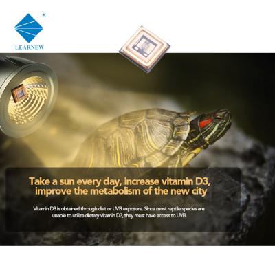 Cina 3838 3W UVB LED Chip 340-350nm Alta potenza ottica 80-120mW Per il trattamento medico in vendita