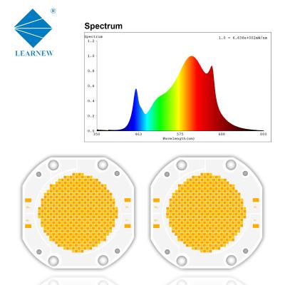 China 600w+600w Dual Color Cob Led Chip 7575 Dimmable 2700-6500k 54v 60v For Photography Light for sale