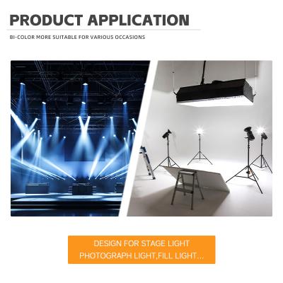 China Dual Color COB 6060 Bi Color LED COB Widely Range Color DC 205V 300w+300w LED COB Chip for sale