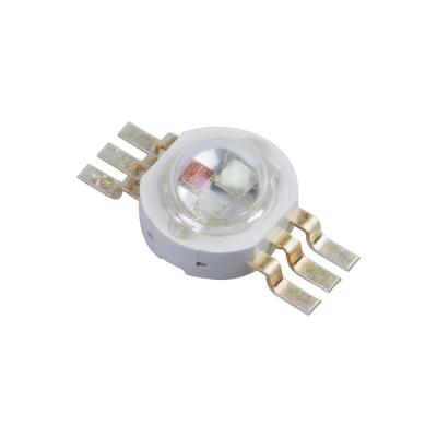 China Chip LED RGBW SMD de alta potencia 1-4W 120° ángulo de visión en venta