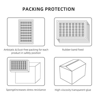 Cina Factory Customization Lampada fotografica ad alta potenza Bi Color 18W 24W 25W 30W 1919 Cob Led Chip in vendita