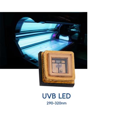 China UVB LED Chip SMD3535 UV LED with 290nm 300nm 310nm Wavelength for Plant and Animal Supplement for sale