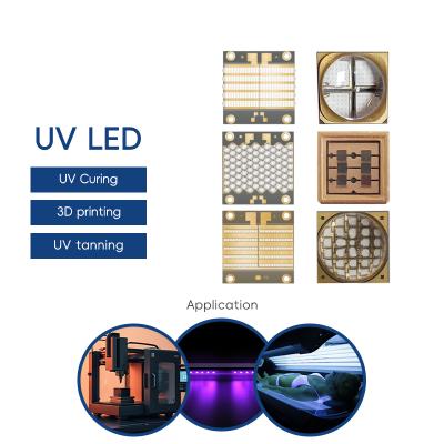 China Wholesale UVC LED Diode  High Power UVC LED 0.5w1W 3W 7W 10W UVC Chip 275nm for Air Water Sterilization Purifier System for sale
