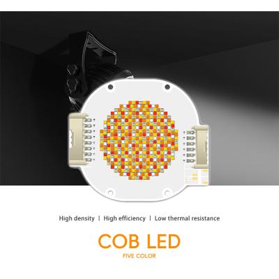 China Commercial Grade High Power 2100W RGBCW COB LED Chip 80*98MM with 3-Year Warranty for Photography Light for sale