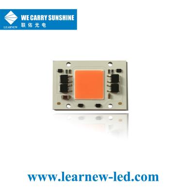 中国 380-780nm フルスペクトル LED 成長ライト 50W 高効率のCOB LED 販売のため