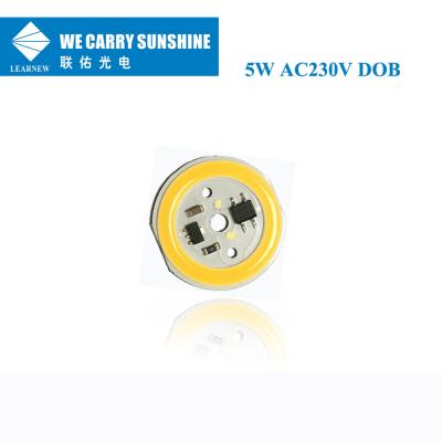 중국 무인 AC LED COB 높은 ppf 전원 cob led 플립 칩 220V 7W 6000K 주문 판매용