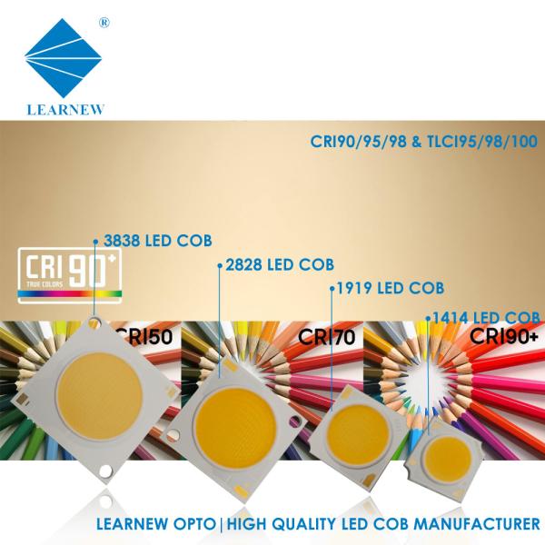 High Cri 1414 2828 3838 4046 6500k 36v Cob Led Chips Aluminum Copper Substrate for High density
