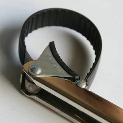 Cina 3 chiave di cinghia resistente del filtro dell'olio del foro 500mm con la sbavatura elicoidale di anti slittamento in vendita