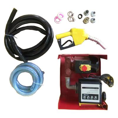 Cina Pompa diesel portatile di trasferimento del certificato 220v del CE del corredo della pompa del carburante con il misuratore di portata in vendita