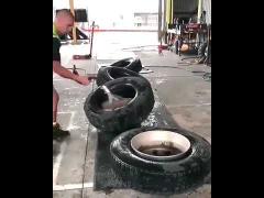 Herramienta de reparación de neumáticos de automóvil desmontable Herramienta de desmontaje de neumáticos de 17,5 pulgadas