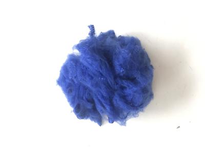 Cina Fibra di poliestere a bassa fusione di colore riciclato in vendita