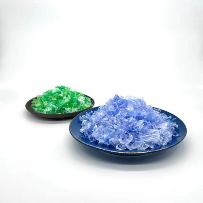 中国 冷洗い PETボトル フレイク 縛り プラスチック リサイクル PETボトル RPET フレイク 販売のため