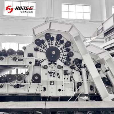 중국 산업용 직물 비무늬 면접 기계 재활용 섬유 판매용