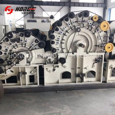 China Textile Machine Cotton Carding Machine Nonwoven Cotton Fiber Wool Combing Machine for sale